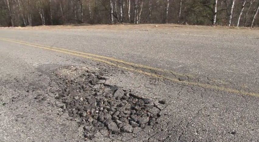 New videos show how frost heave ravages roads | Crossroads