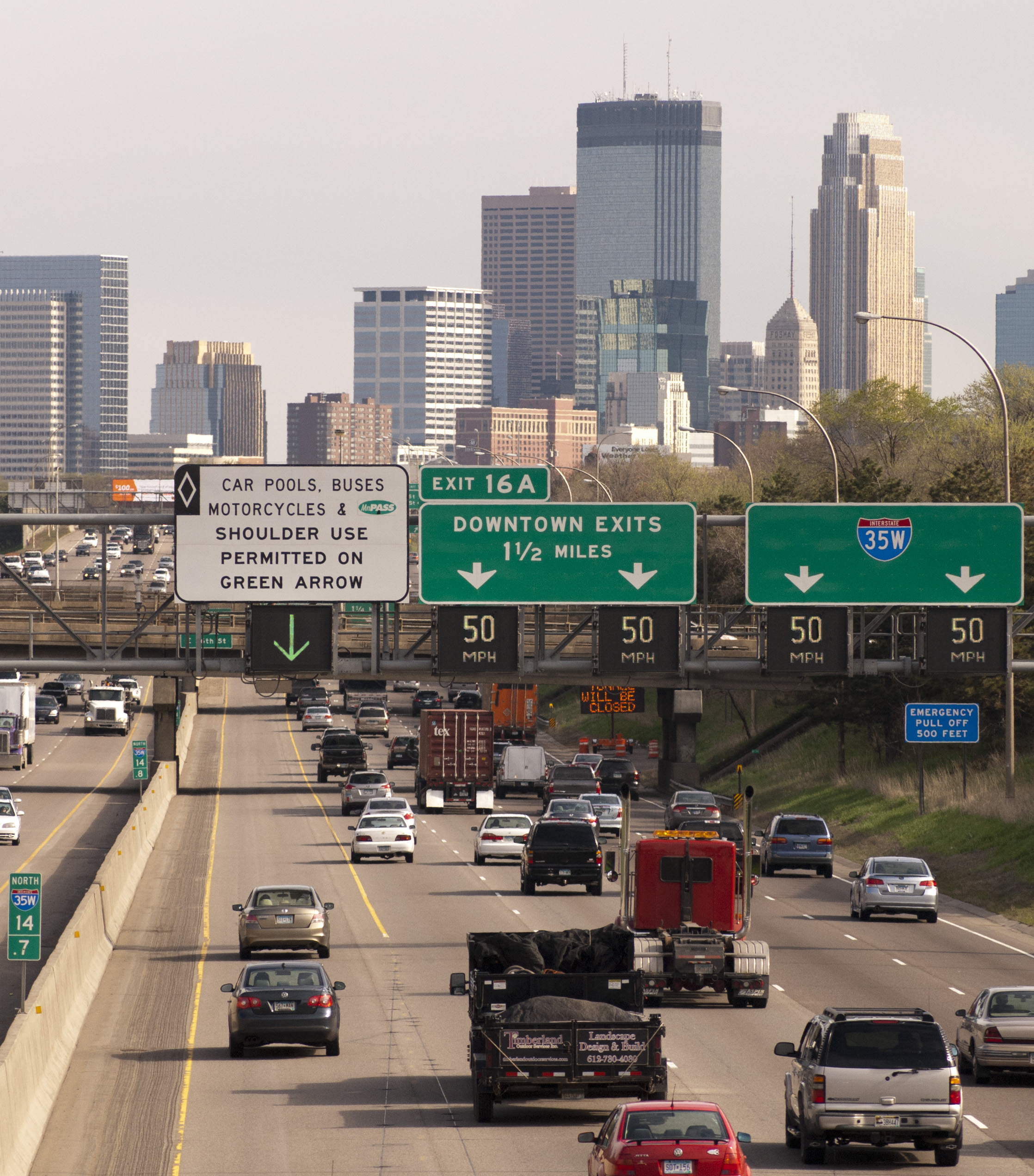 What those signs over the freeway are actually telling you | Crossroads