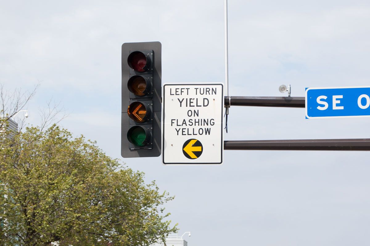 New permitted left-turn model helps improve intersection safety ...