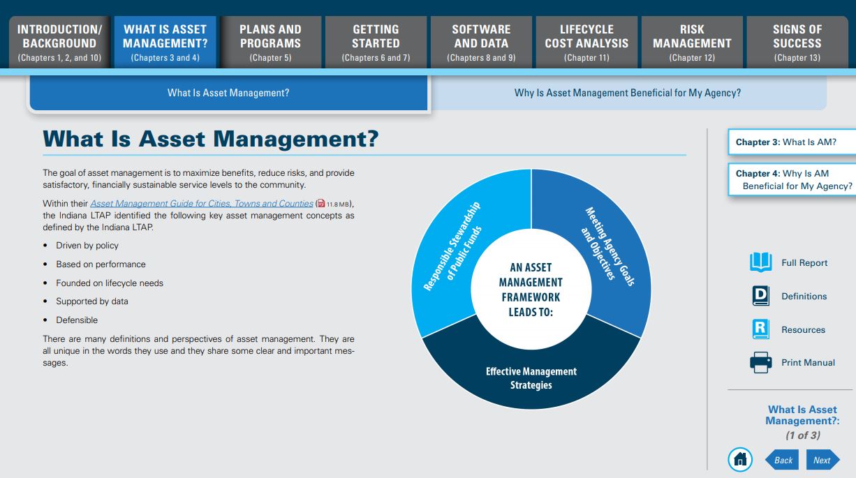 Asset Management Guide Addresses needs of Local Agencies | Crossroads