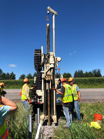 Redesigned iron-enhanced ditch checks could help filter pollutants from ...