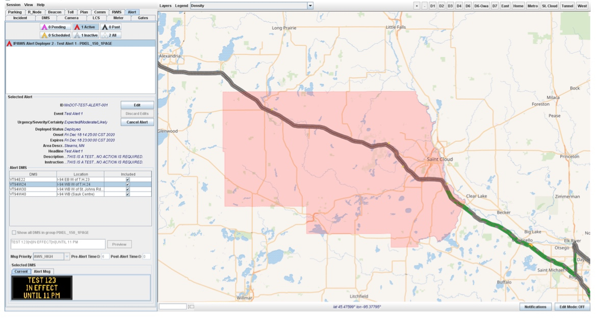 Improving Winter Road Weather Alerts on Highway Dynamic Message Signs | Crossroads