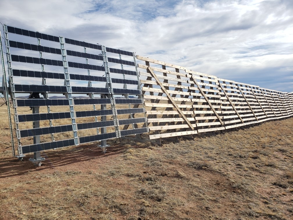 Using Noise Barriers and Snow Fencing to Capture Solar Energy | Crossroads
